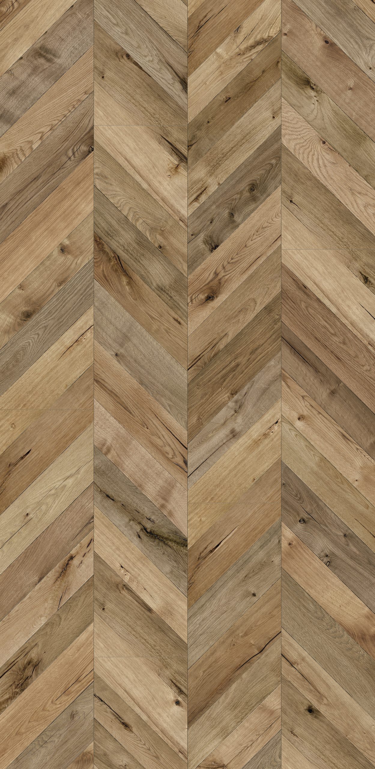 Kaindl Fishbone Oak Fortress Rochesta - Wood Innovations